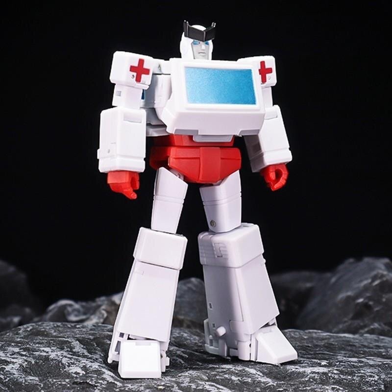 MS-TOYS MS-B45 Маломасштабная трансформирующаяся игрушка Ветеран-Амбуланс Автобот Робот-машина Коллекционная фигурка