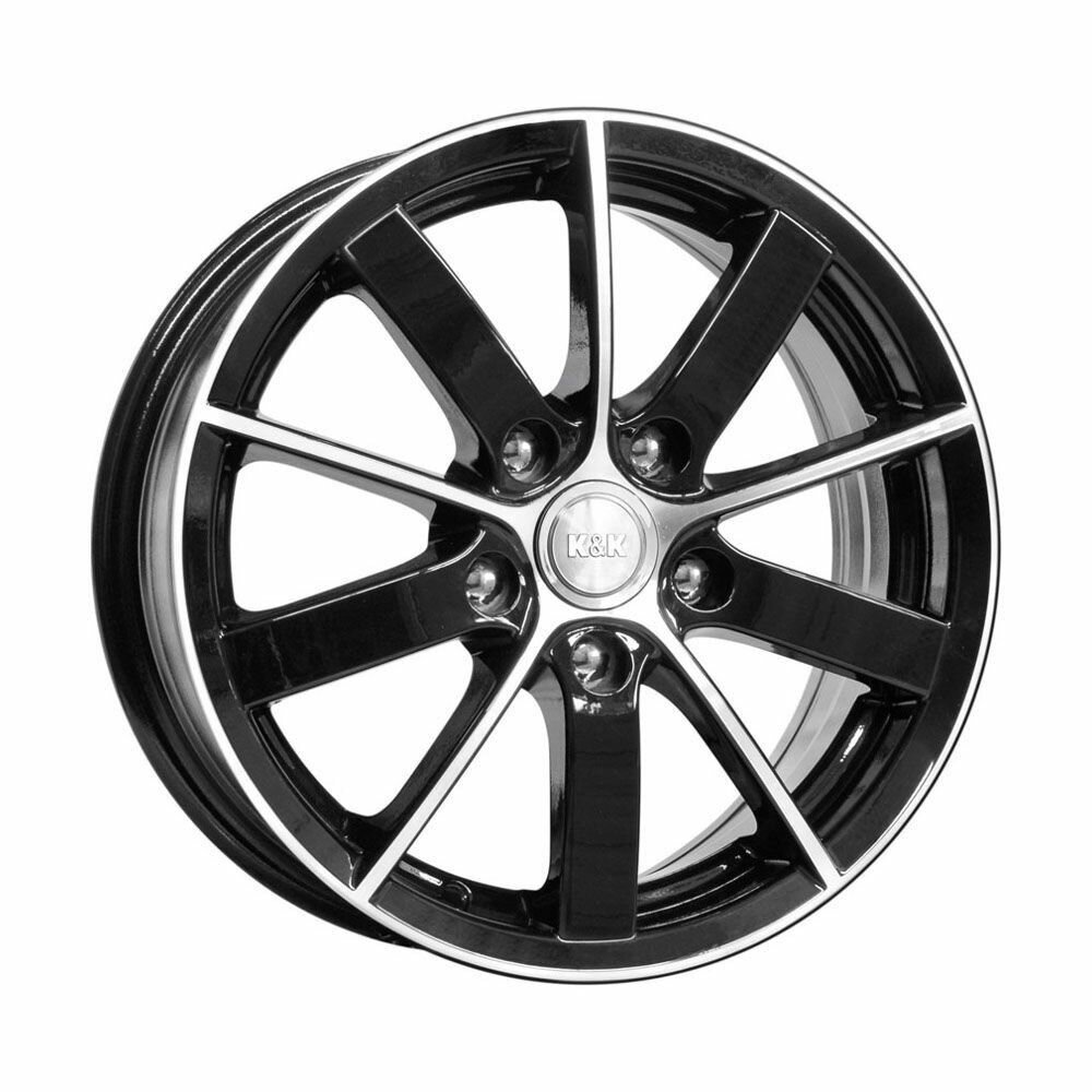 Автодиск K&K Питер AL 6J*15 5*114,3 ET43 DIA67,1 Алмаз черный