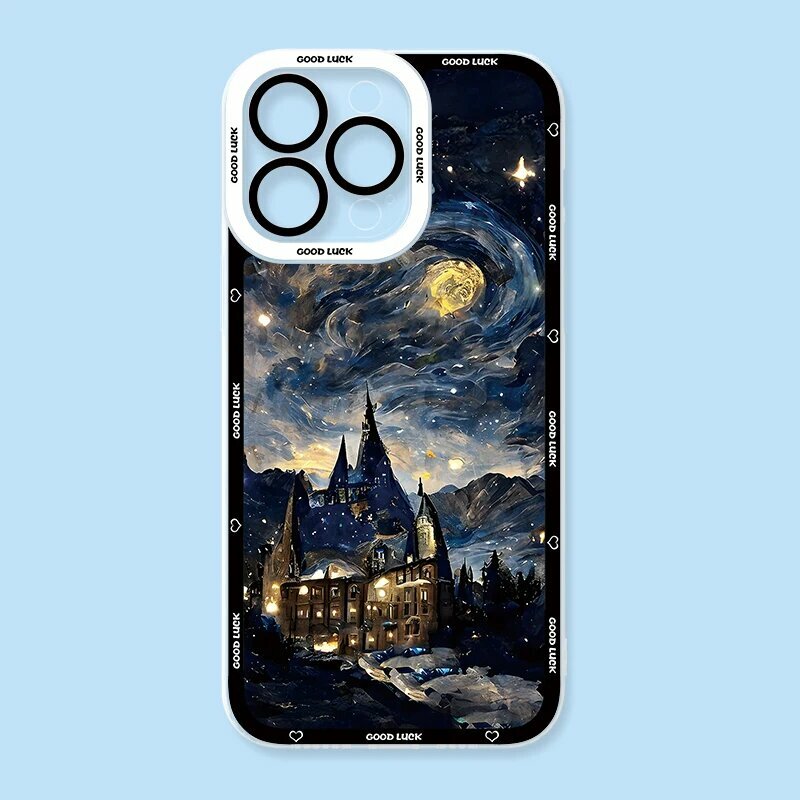 Чехол для телефона «Звездное небо» для iPhone 17, 16e 16, 15, 14, 13, 12, TSY-259hkx365a6, iPhone 17