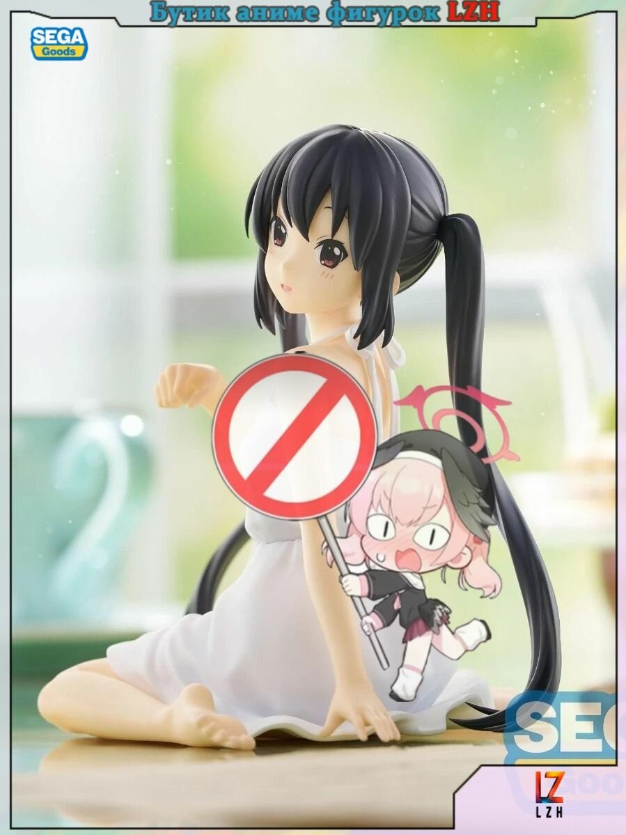 Аниме Фигурка SEGA Yumemirize Адзуса Накано(Nakano Azusa) Кэйон!(K-ON) 13см (LZH)