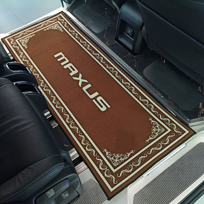 Полковые коврики для среднего ряда салона SAIC Maxus G10 G20 G20 Plus G90, 132x50см, Коричневый