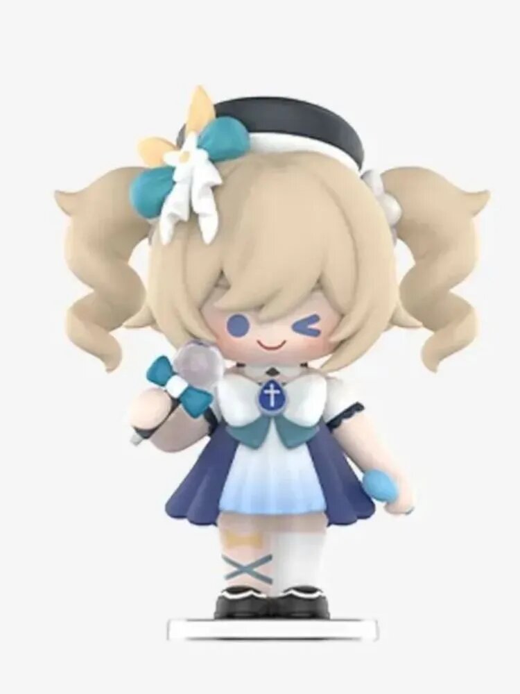 Коллекционная фигурка POP MART x Геншин Импакт Dress-Up Dreams Series, Barbara 1 шт/Слепая коробка подарок подруге