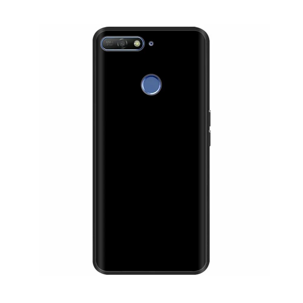 Милый чехол с росписью конфет для Huawei Honor 7A Pro, мягкая 00000Black, 7C (5.7) AUM-L41
