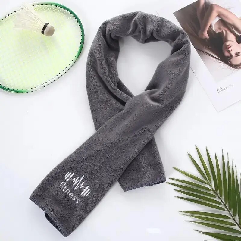 Микрофибра Серые Спортивные Полотенца Черный, A Gray