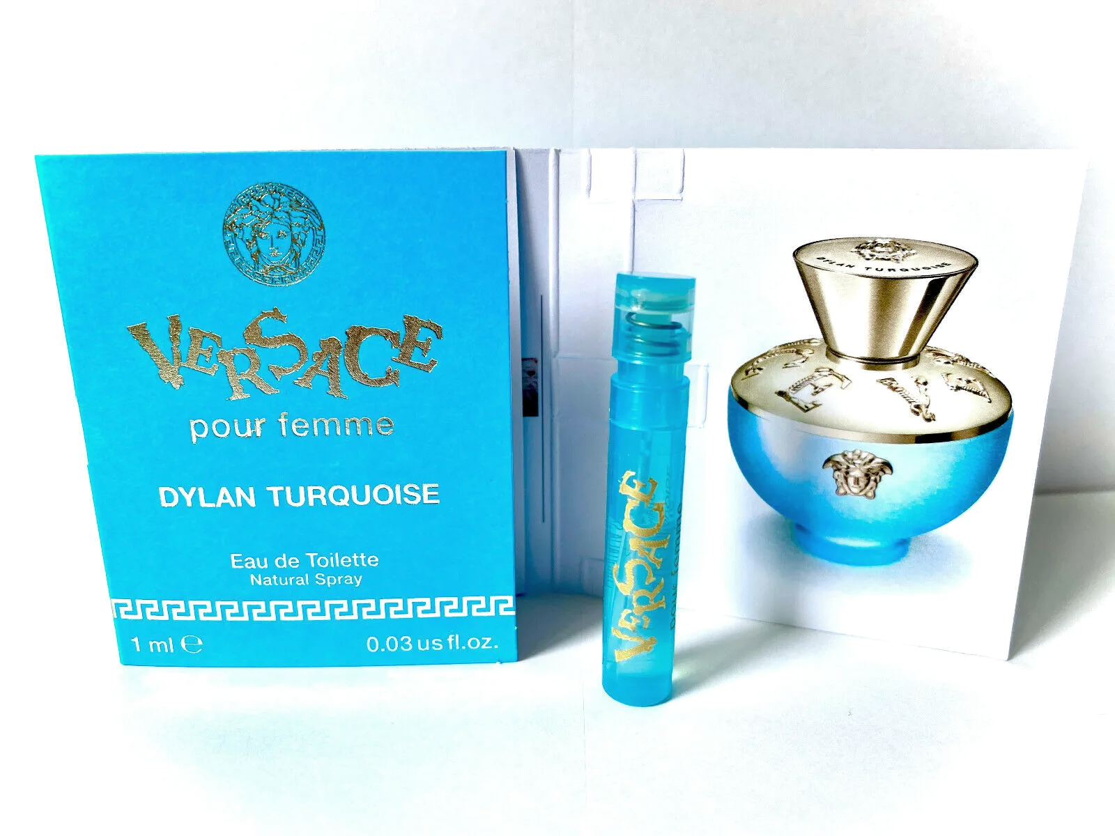 Versace Dylan Turquoise Pour Femme - миниатюра духов для женщин 1 мл