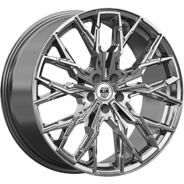 Колесный диск K&K Элерон 9x20 5*108 ET45 DIA63.3 Дарк платинум