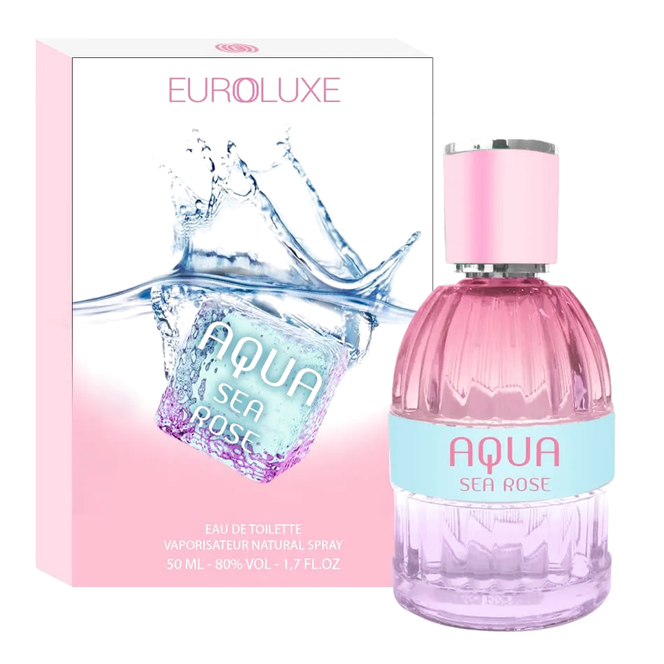 Женская туалетная вода Euroluxe Aqua Sea Rose 50 мл / Евролюкс Аква Морская Роза