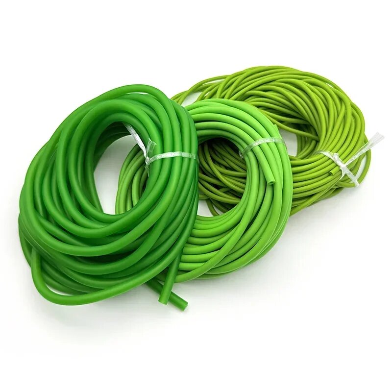 Зелёный латексный шланг ID1.6-12мм OD 8xID 3mm, 5M