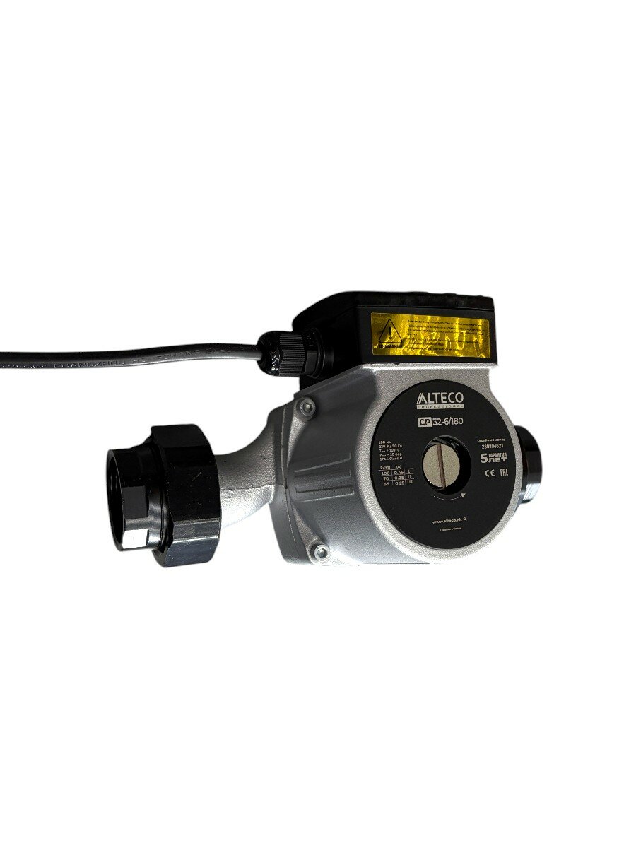 Циркуляционный насос Alteco 44253, 3.9 м3/ч, IP44, чугунно-алюминиевый корпус