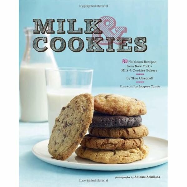 Milk & Cookies: 89 Heirloom Recipes from New York's Milk & Cookies Bakery，Reprinted paperback book