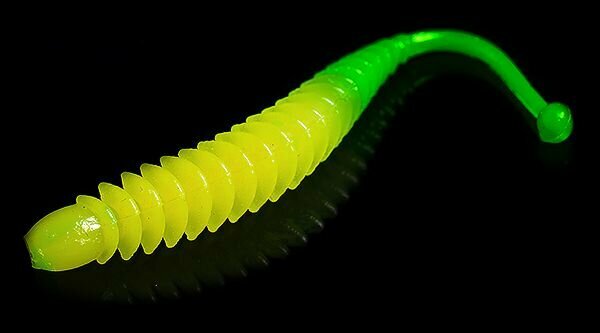 Силиконовые приманки для рыбалки Jara Baits Trout Series BOXTER-70 Сыр # 203 (10шт), в банке