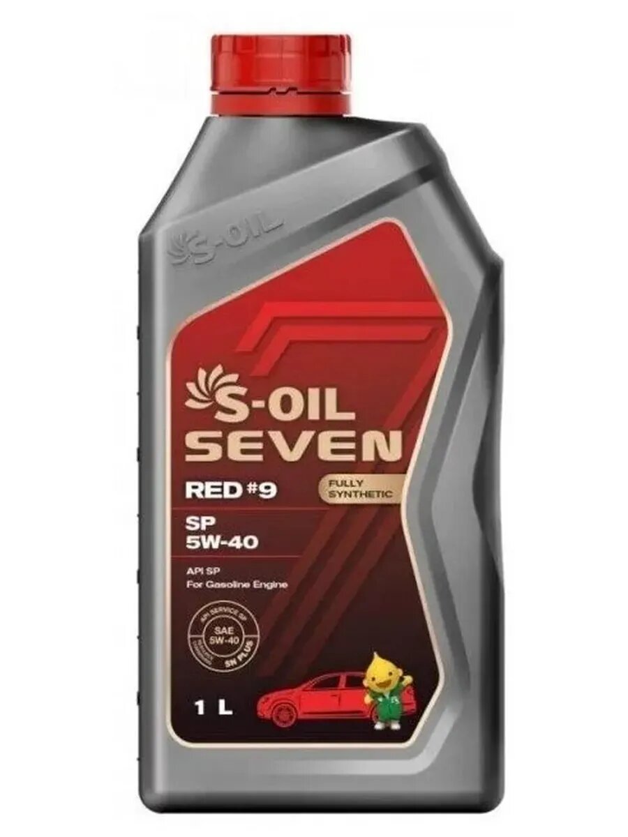 S-oil Seven RED #9 SP 5W-40 1L синтетика E108303 .