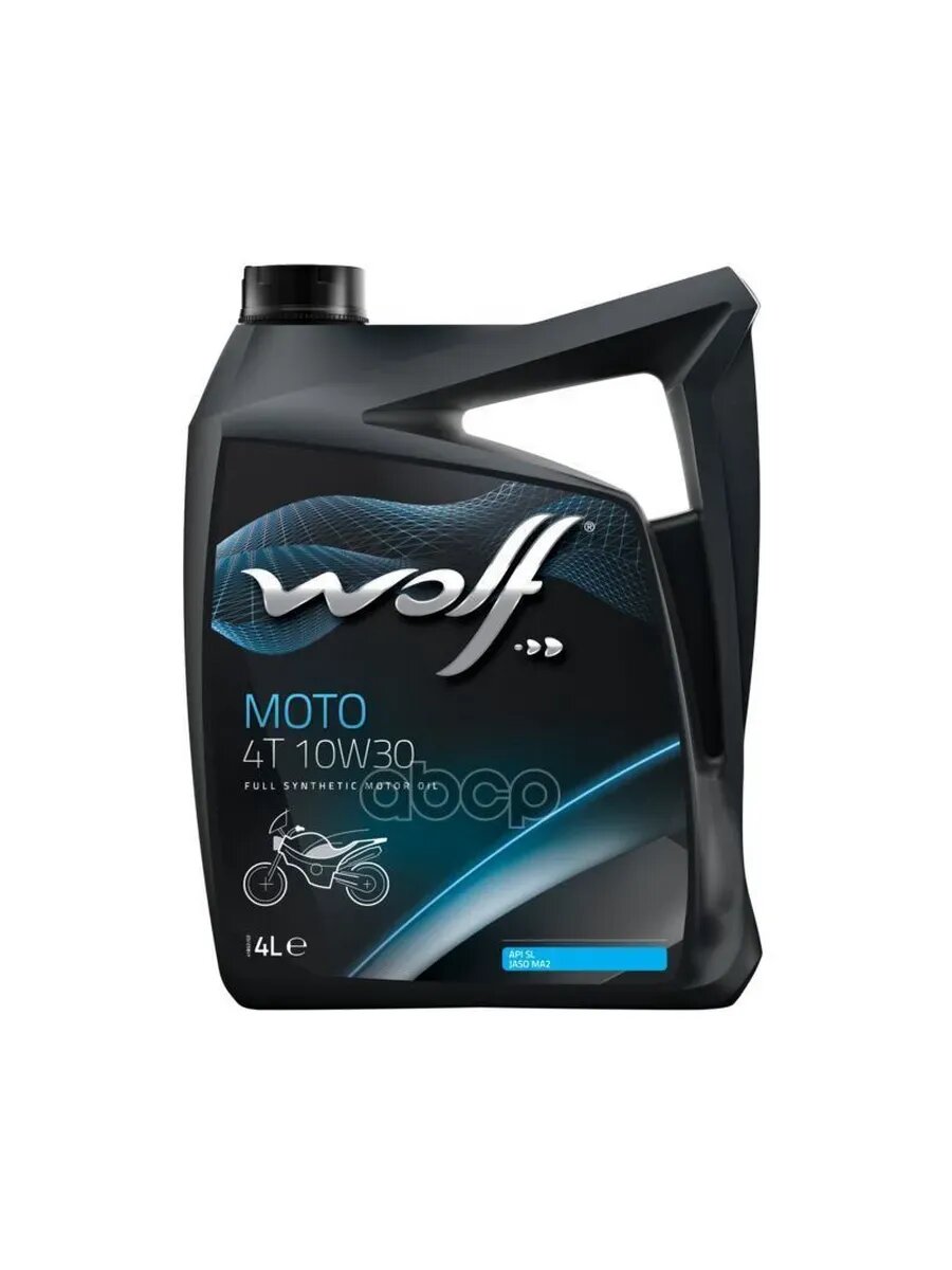 Для Мототехники Moto 4T 10W30 4L Wolf арт. 1043811