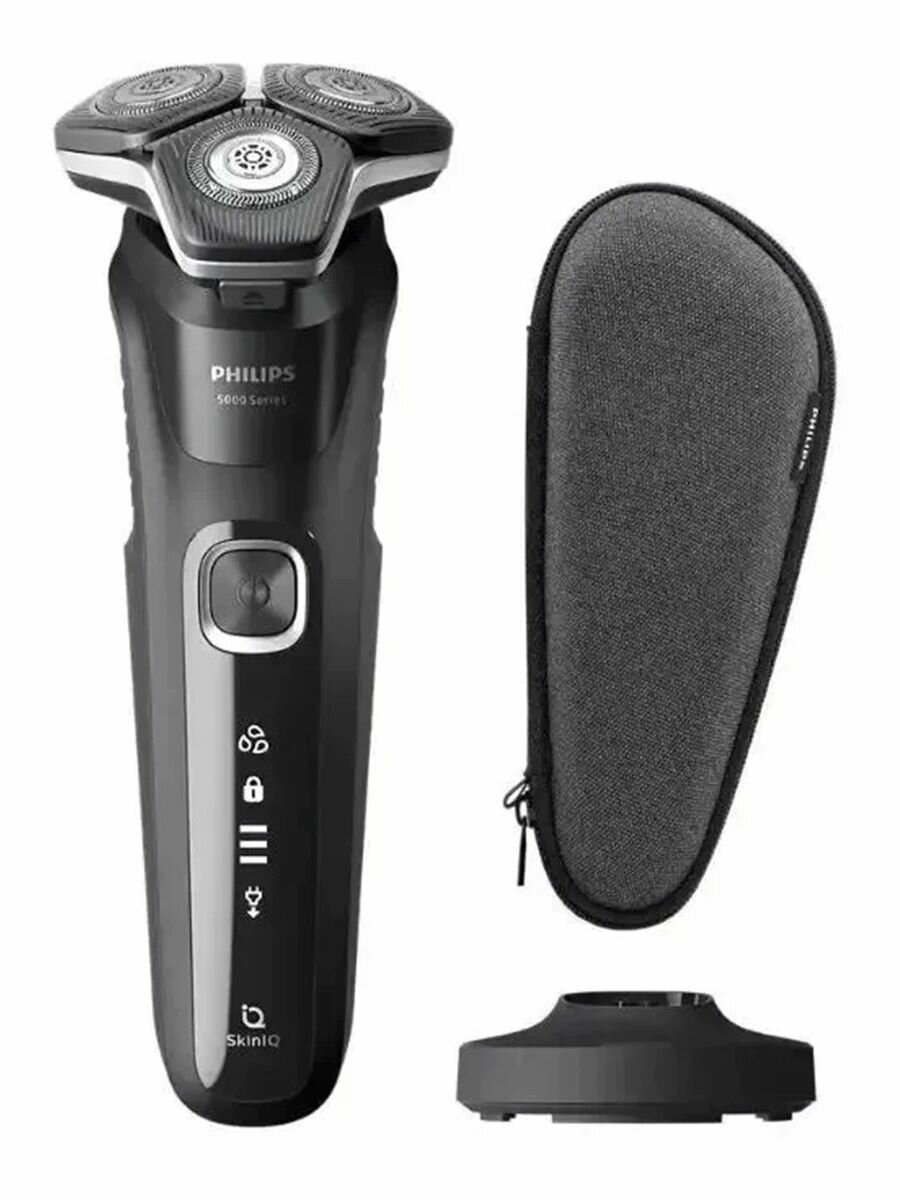 Электробритва Philips S5898/35, черный и серый
