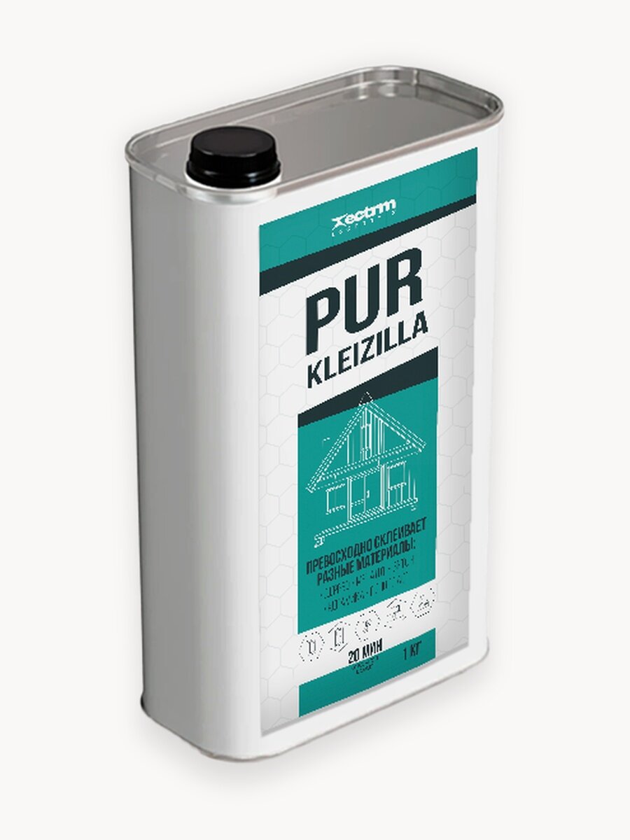 Полиуретановый клей ПУР мастер для древесины, столярный клей, склеивает любые породы дерева намертво, 1 кг