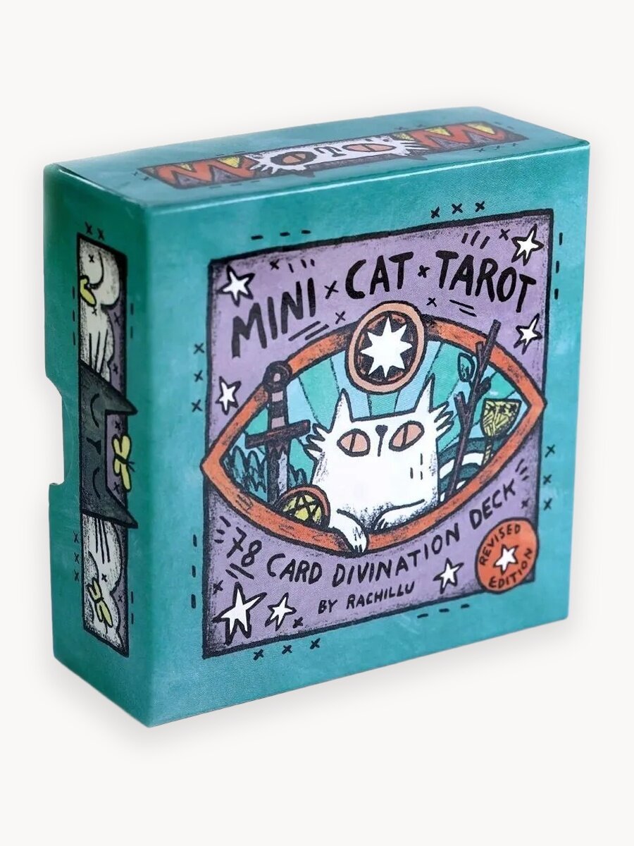 Карты Таро гадальные "Mini Cat", 8.5x8.5см, 78шт.