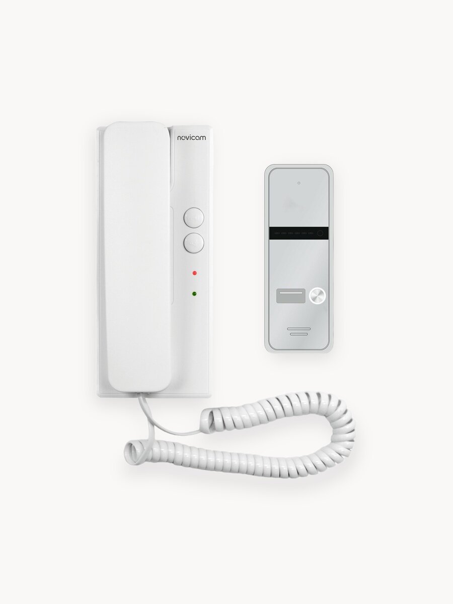 Комплект аудиодомофона для дома, дачи, офиса Novicam VOICE KIT