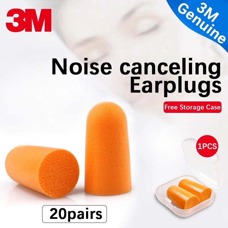 3M беруши для сна, 20 пар + кейс