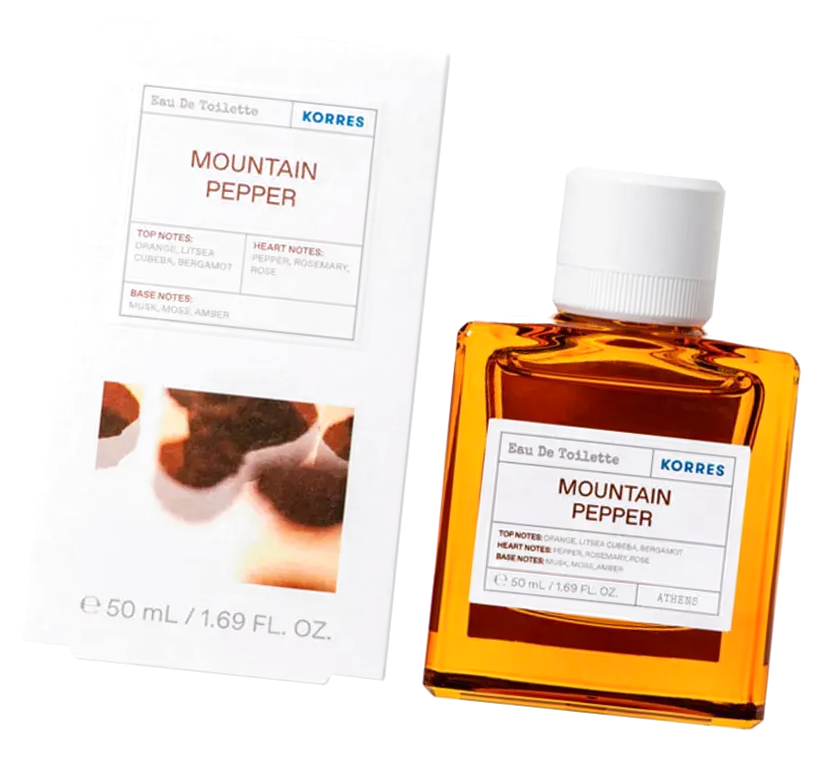 Туалетная вода Korres Mountain Pepper 100 мл унисекс - Коррес Маунтин Пеппер горный перец