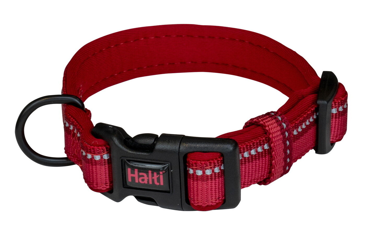 Ошейник для собак COA "HALTI Collar", красный, M, 30-50см (Великобритания)