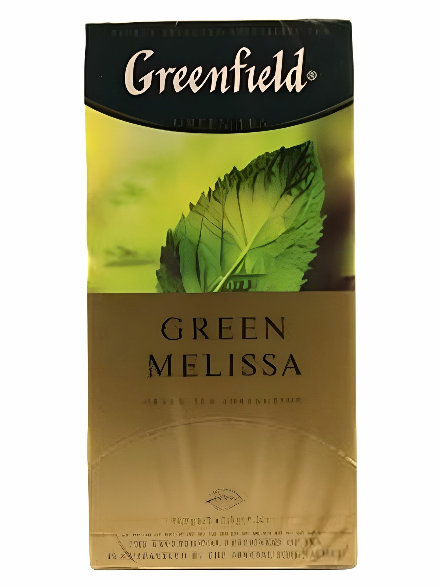 Чай в пакетиках зеленый Greenfield Green Melissa, 25 шт