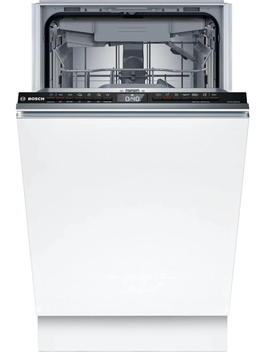 Встраиваемая посудомоечная машина Bosch SPV4HMX14Q узкая 44.8см нержавеющая сталь