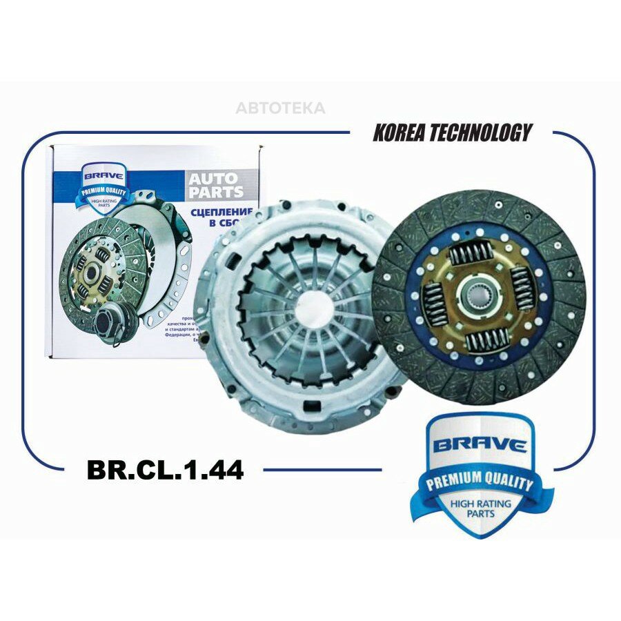 Сцепление в сборе [корзина+диск 302051060R BR. CL.1.44 Renault Duster/Kaptur 2.0 BRAVE BRCL144