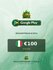 Подарочная карта Google Play на 100 Евро, Италия, Оригинальный код