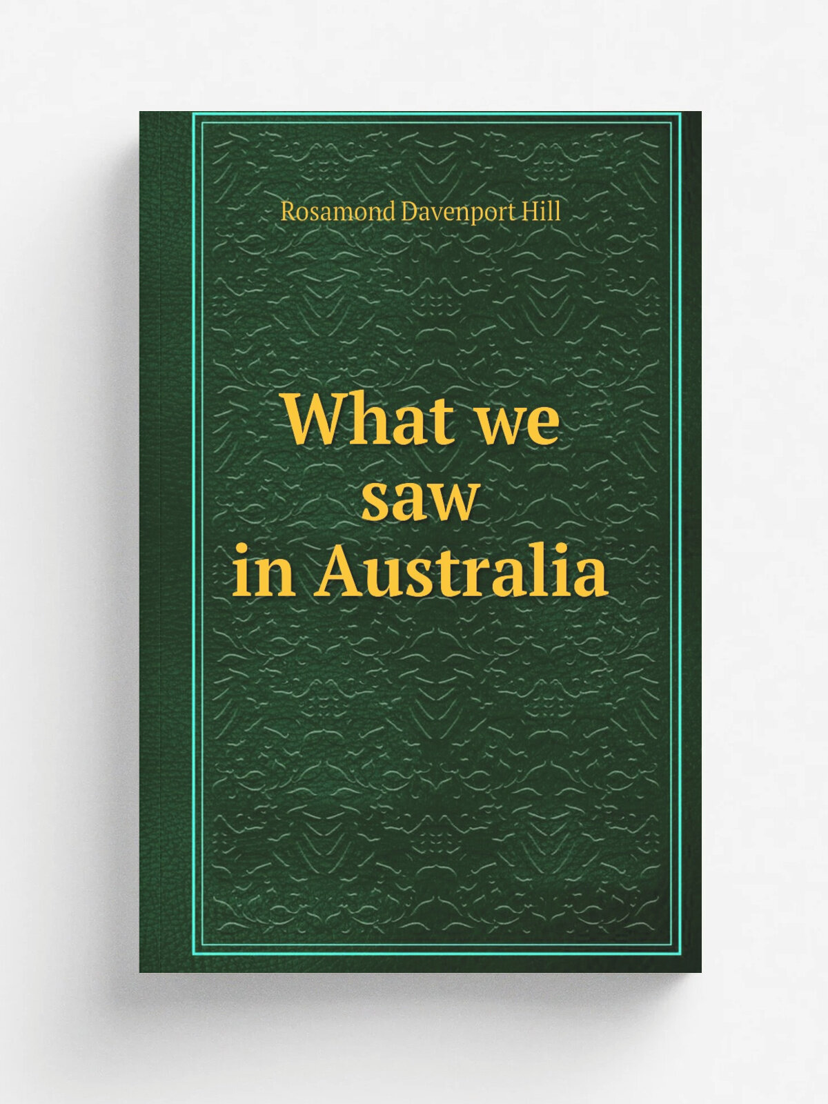 What we saw in Australia | Rosamond Davenport Hill | Репринт