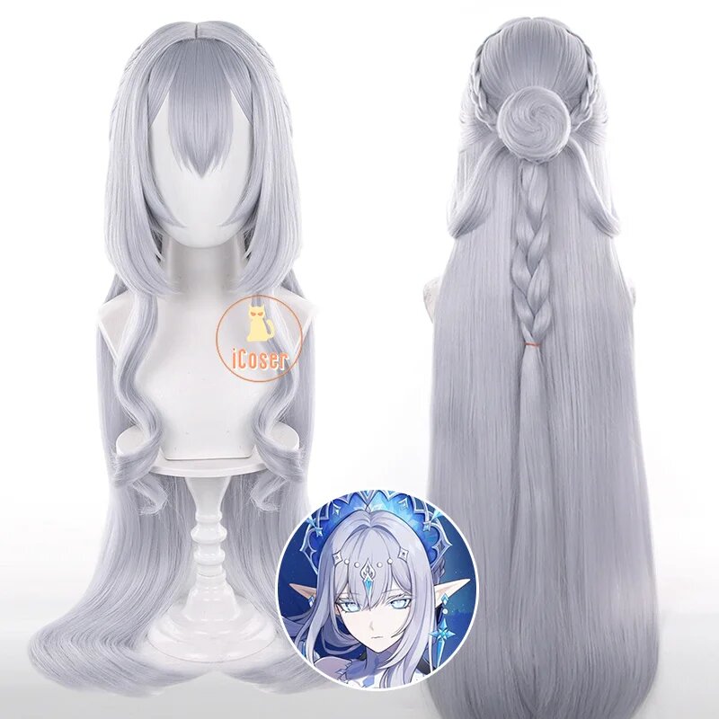 Genshin Impact Tsaritsa Косплей Парик Wig only