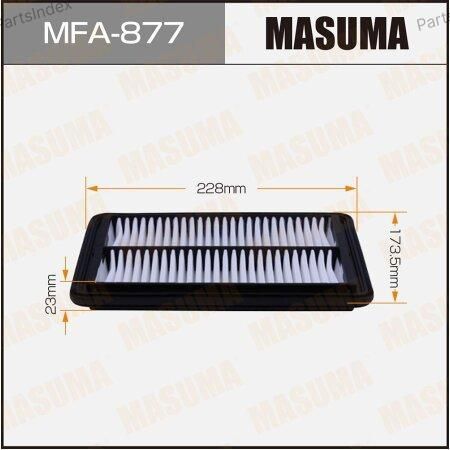 Фильтр воздушный A-754 (1/40), MASUMA MFA877