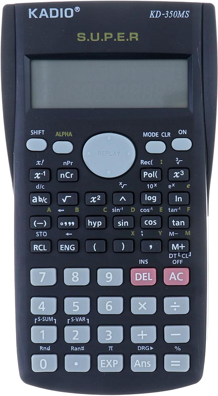 Калькулятор инженерный "KK-350MS", научный 10-разрядный калькулятор для школы и офиса