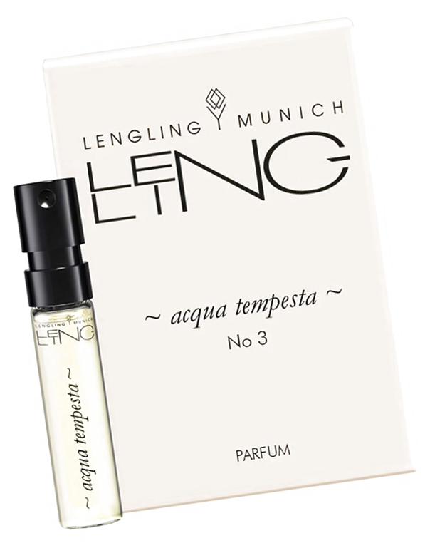 Lengling No 3 Acqua Tempesta парфюм пробник 1.5 мл унисекс - Ленглинг Аква Темпеста миниатюра духов