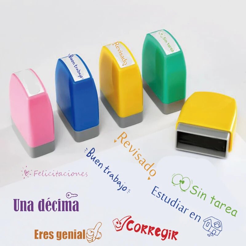 Штампы для учителей "Eres genial"