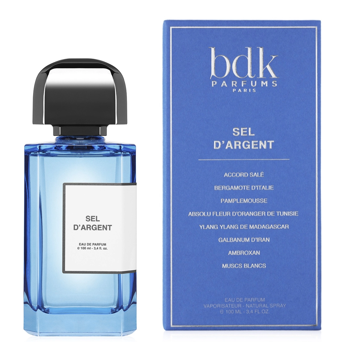 Духи Бдк Париж Сель Де Аржент унисекс 100 мл - Parfums BDK Paris Sel D Argent Серебряная Соль