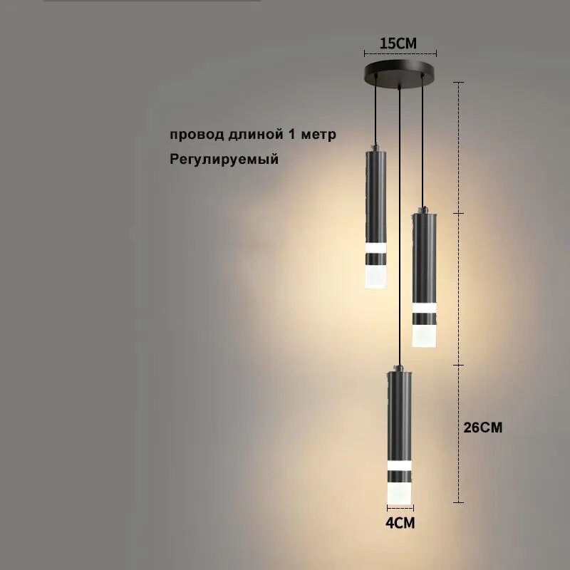 CHJJLL Люстра, LED — фото 1