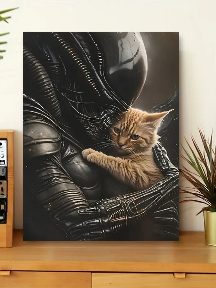 Картина "Печать струй" 30x40 см