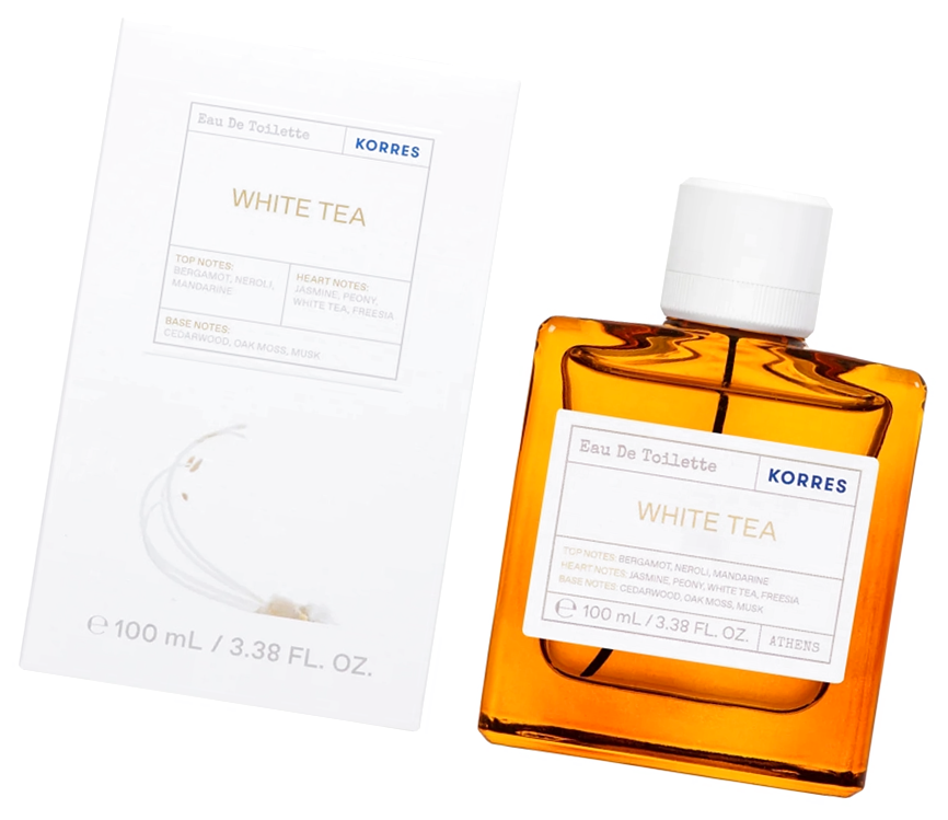 Korres White Tea 100 мл - аромат для мужчин и женщин / Уайт Ти