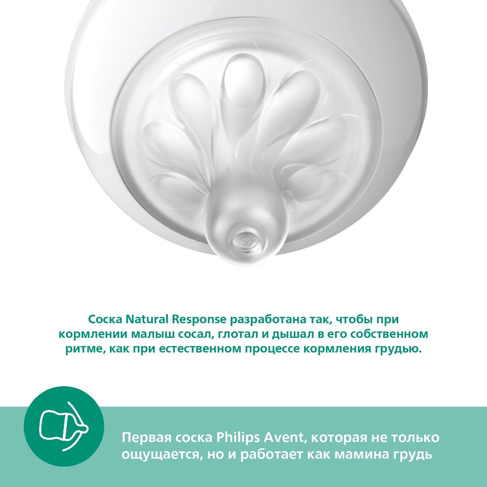 Авент 053/17 SCY933/01 Бутылочка стекло 240 мл №1 natural response