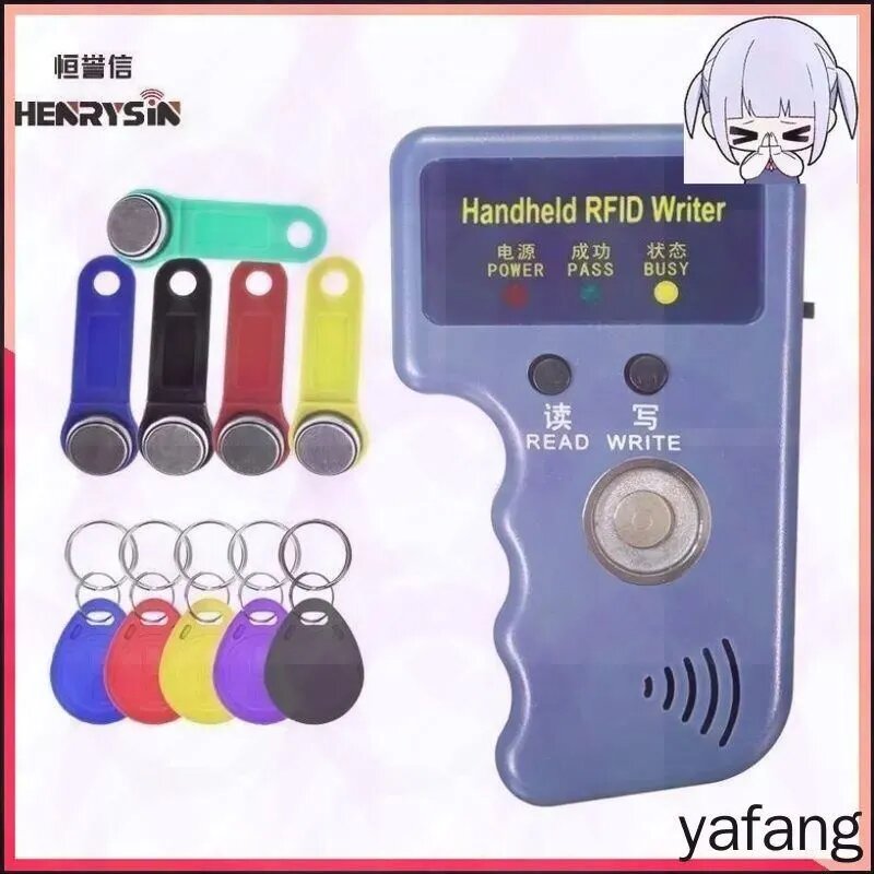 RW1990 TM Копир RFID Дубликатор Считыватель TM1990 ibutton DS-1990A Портативный I-Button 125 кГц T5577 EM4305 EM4100 Карточка с ключами