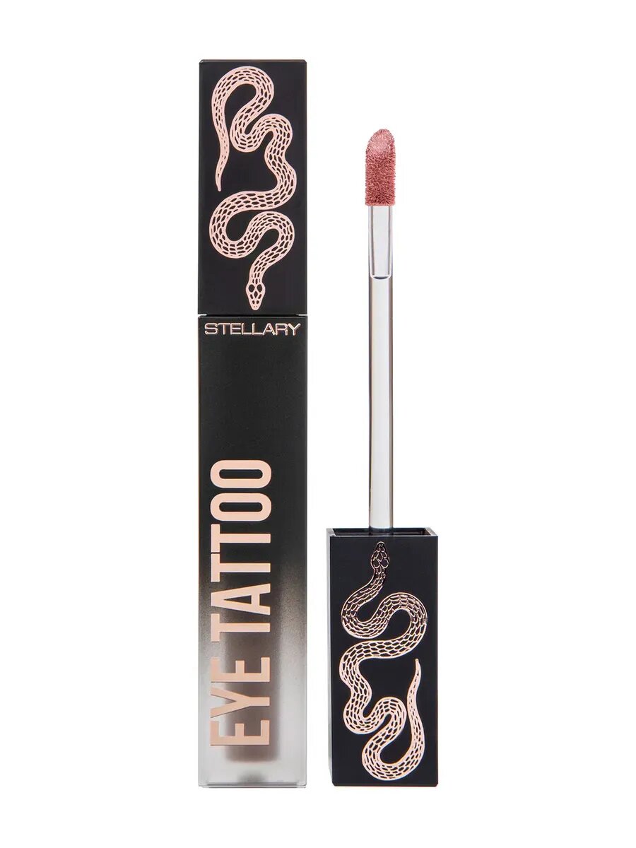 #Stellary Long Lasting Liquid Eyeshadow Eyetattoo Тени для век 3 Хoлoднo-рoзoвый c шиммерoм 4 мл/гр#