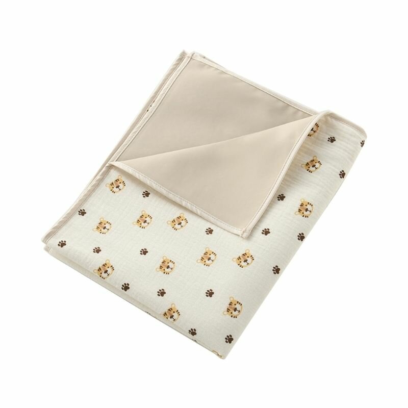 Детский непромокаемый наматрасник, - Средний - милый тигр