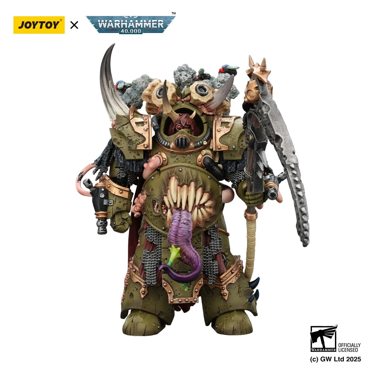 JOYTOY Warhammer 40k Death Guard Deathshroud Champion