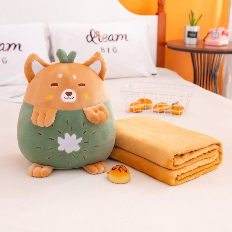 Многофункциональная подушка-грелка 3-в-1: одеяло, игрушка-плюшевая кукла для офисного сна, детская игрушка для девочек,