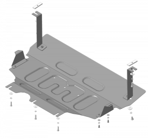 72303 Усиленная защита картера Двигателя, КПП. 2 мм, Сталь.