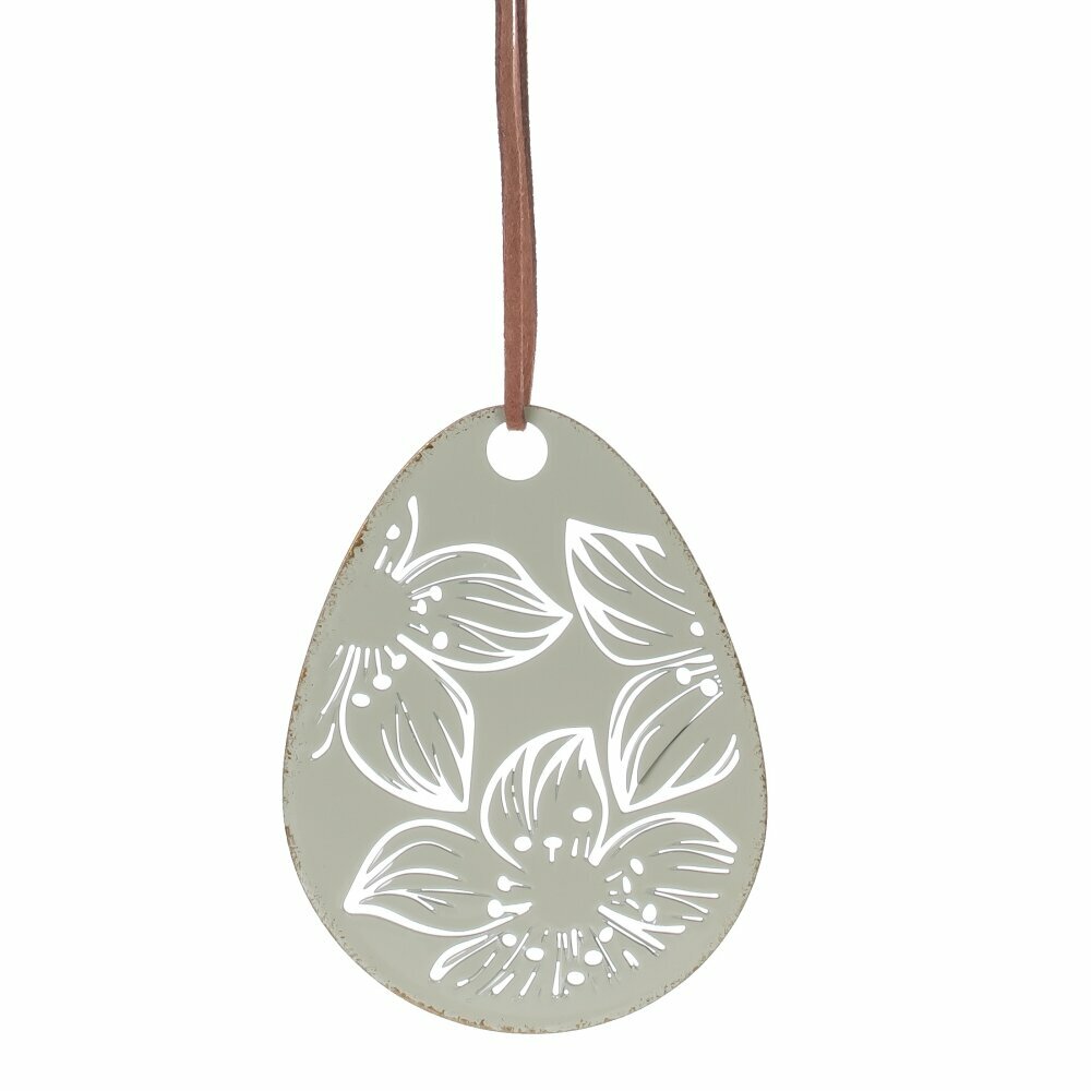 Изделие декоративное подвесное Яйцо, 6,5х0,2х9 см KSM-819110