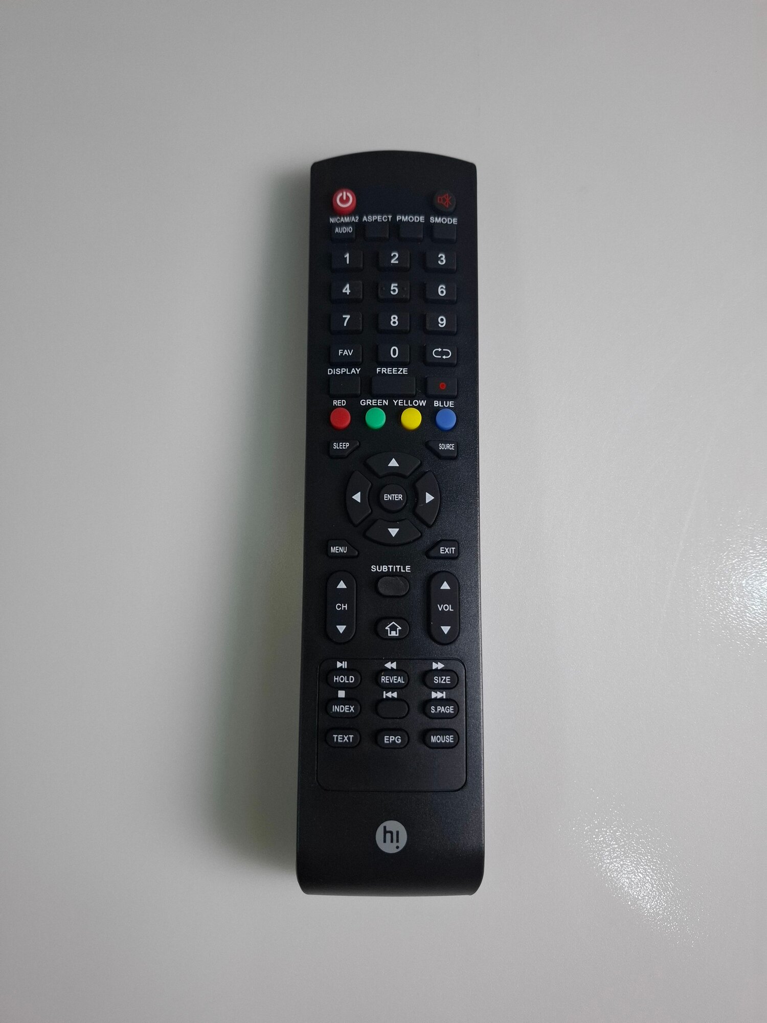 Пульт ДУ, для телевизора HI HX-24H01FB P: PT236AT05-1 ver1.0