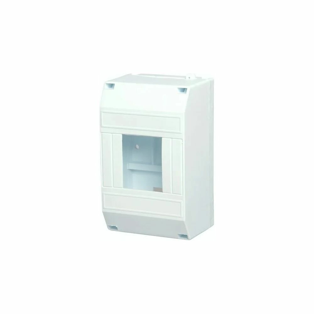 Бокс для автоматических выключателей Урал ПАК на 2-4 модуля 75х124х57мм. IP20, индивидуальный штрих-код, (28) БВ-5119075-028-i