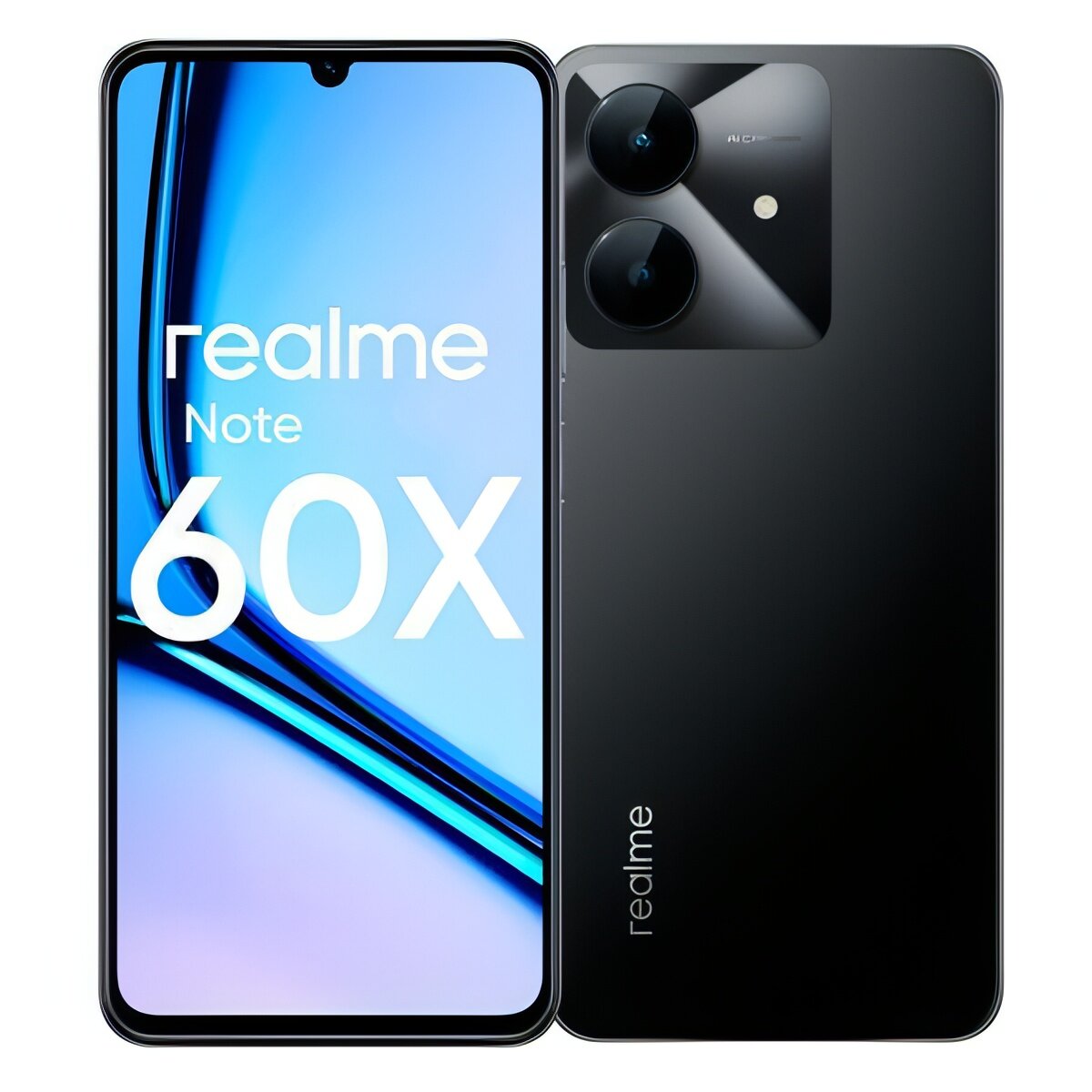 Смартфон realme Note 60x 4/128GB RMX3938 Black