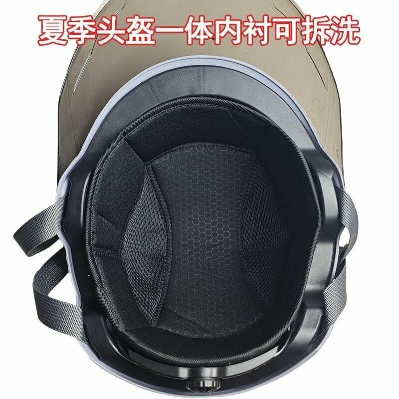 Летняя подкладка для электрического велосипедного шлема, зимняя подкладка для мотоциклетного полушлема, четырехсезонная поролоновая подкладка, Mustang, впитывающая пот, удобная внутренняя подкладка